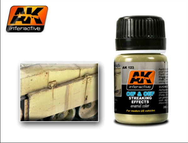 AK123 STREAKING EFECTS FOR U.S. MODERN VEHICLES OIF AND OEF 35 ML
