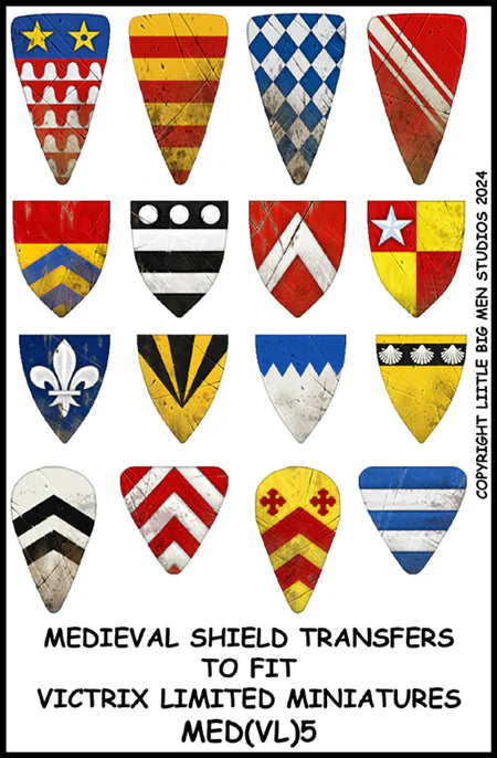 VICTRIX: Medieval Shield Transfers 5