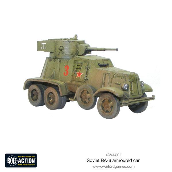 Bolt Action BA-6 Armoured Car