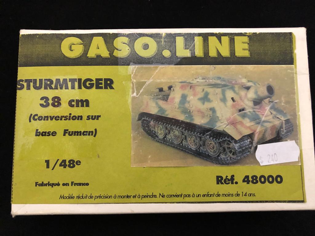 Gasoline 1/48 Sturm Tiger Conversion for Fuman Model